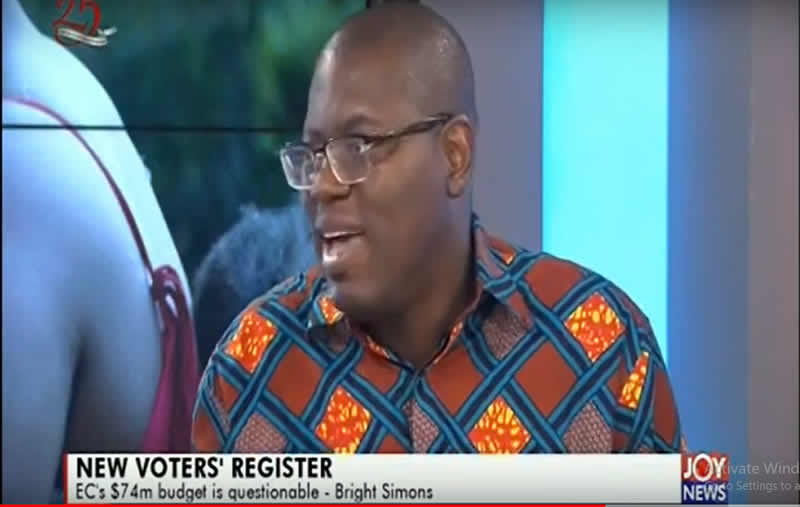 ‘EC lacks candour’ – Bright Simons wants media to join fight against ...