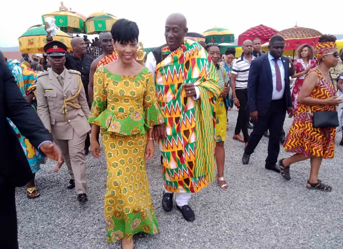 Prime Minister of Trinidad and Tobago calls on Okyenhene - MyJoyOnline