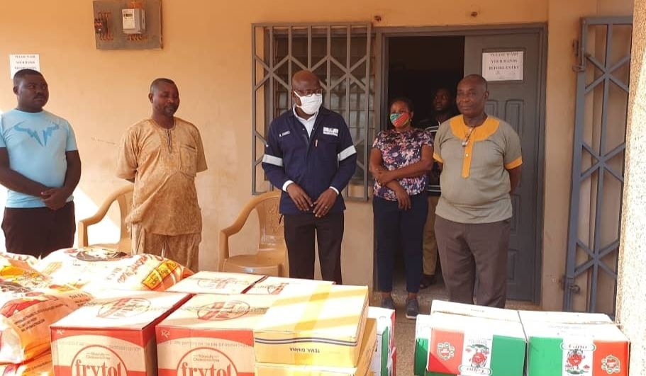 Tema Tank Farm Ltd donates to Kpone Traditional Council, district ...