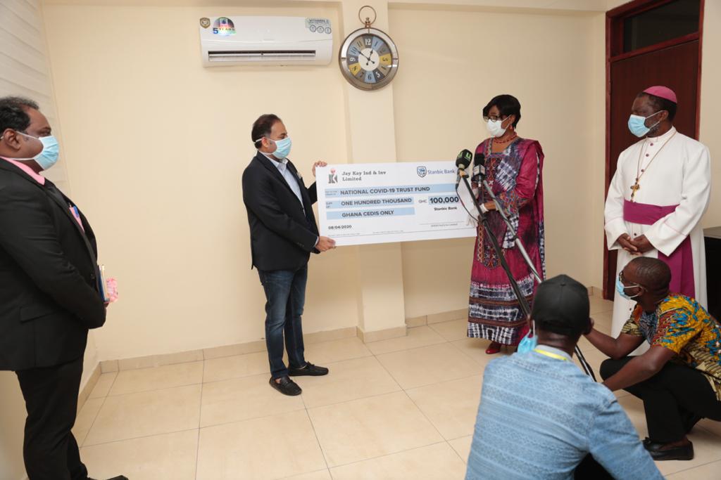 Jay Kay Industries donates towards Covid-19 Trust Fund - MyJoyOnline