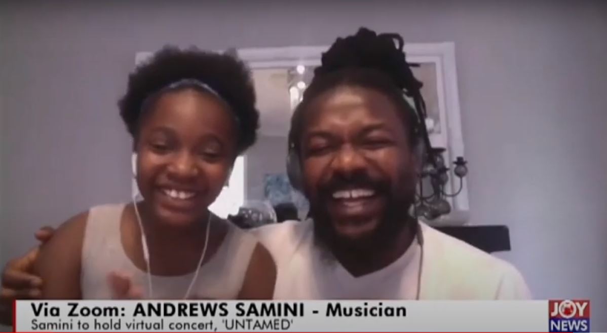 Not-so-stranded Samini shows off kids on live TV from Canada - MyJoyOnline