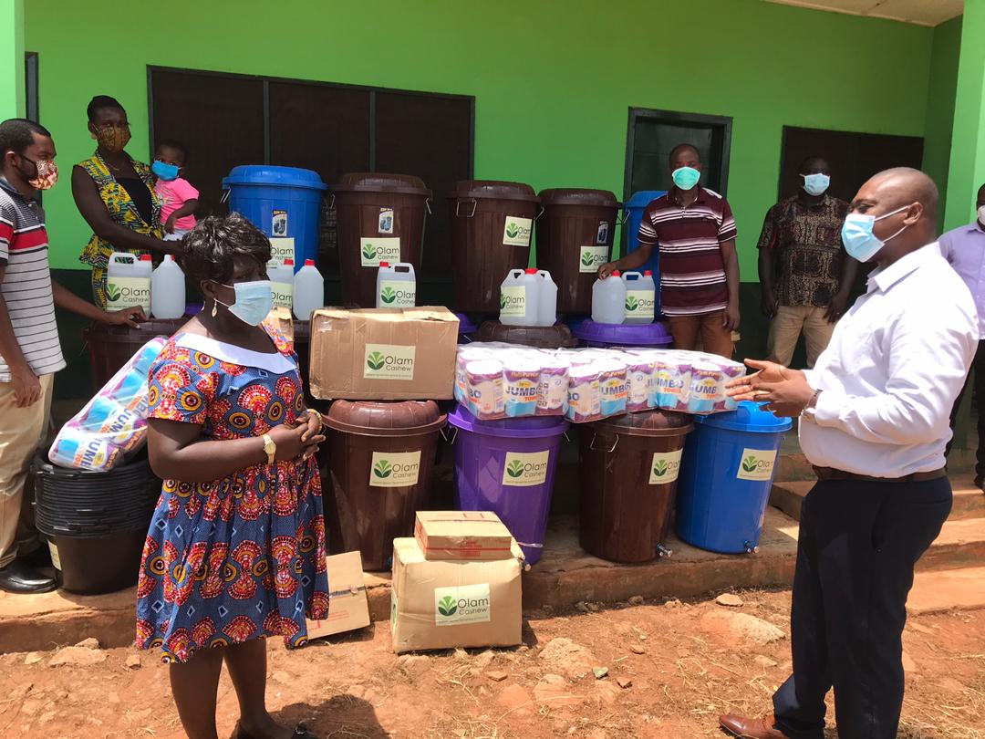 OLAM Ghana Cashew donates PPEs to Agric Ministry in Bono East - MyJoyOnline