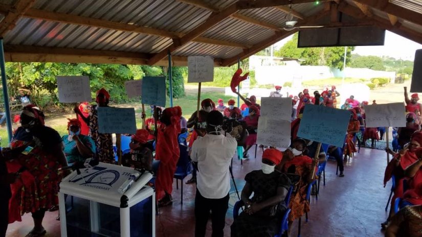 Reallocate Ho Central Market stalls or face our wrath- Traders ...