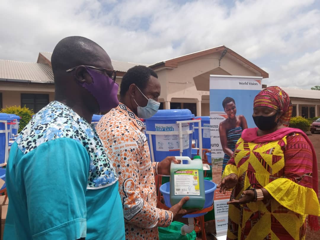 World Vision donates sanitary items worth ₵97, 902 to communities in ...