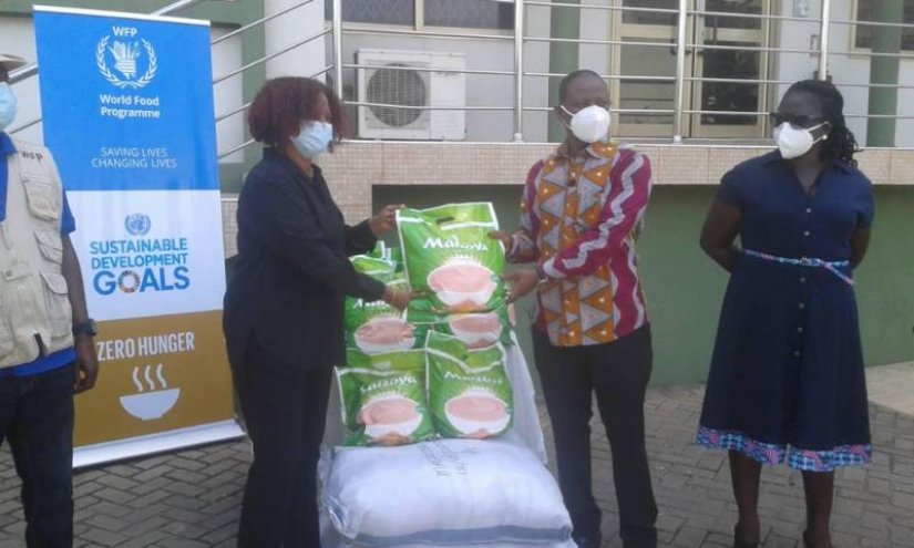 World Food Programme donates food items to manage Covid-19 patients ...