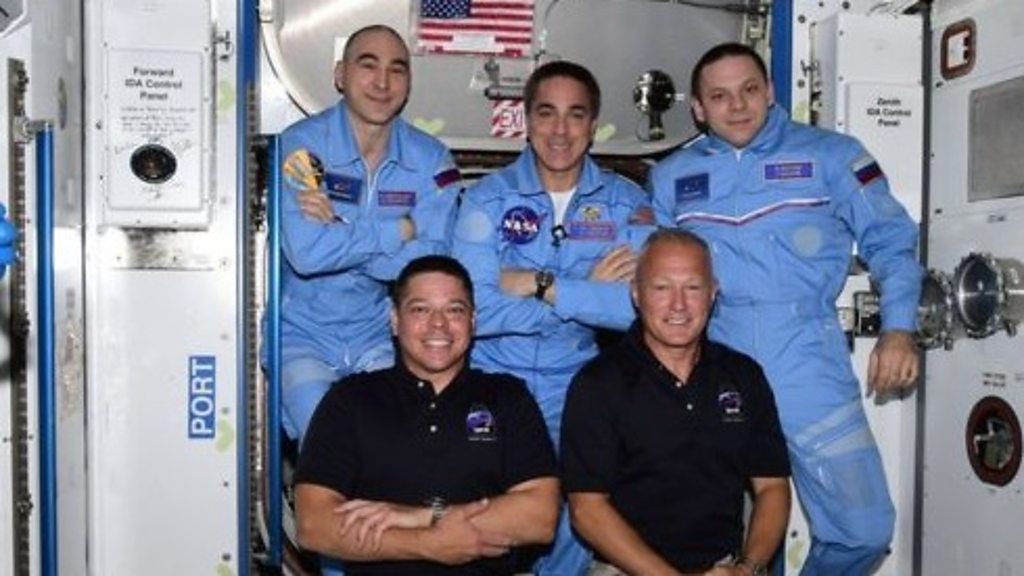 SpaceX Nasa Mission: Astronauts on historic mission enter space station ...