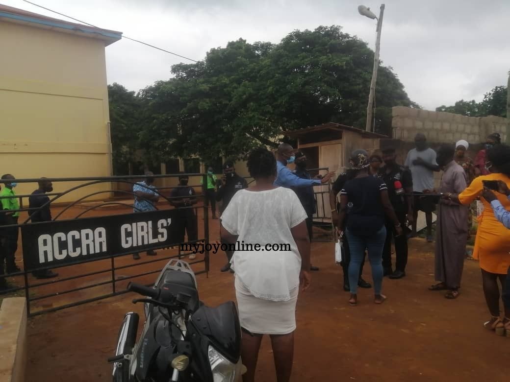 Parents troop to Accra Girls SHS to withdraw wards after 6 students ...