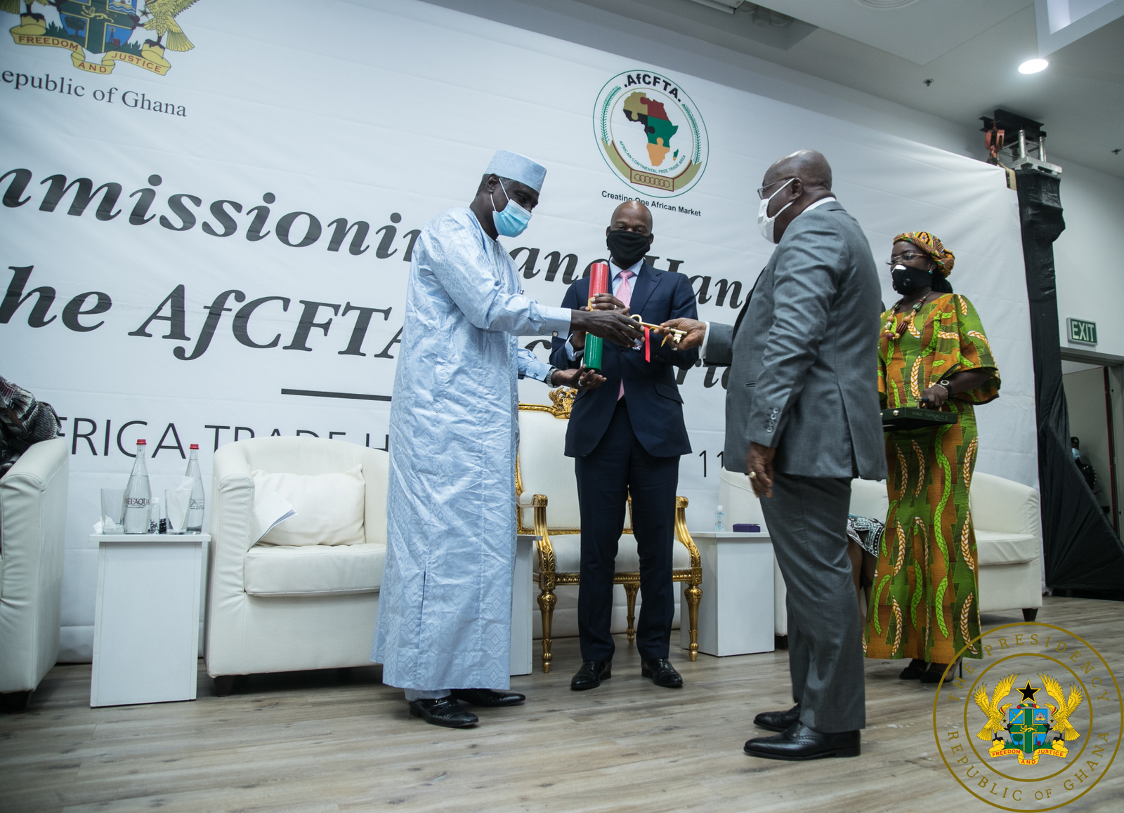 Akufo-Addo commissions and hands-over AfCFTA secretariat to AU ...