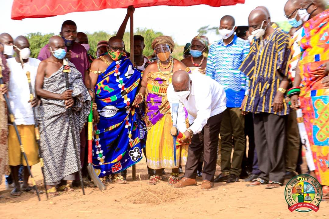 Health Minister breaks ground for Okere district hospital - MyJoyOnline