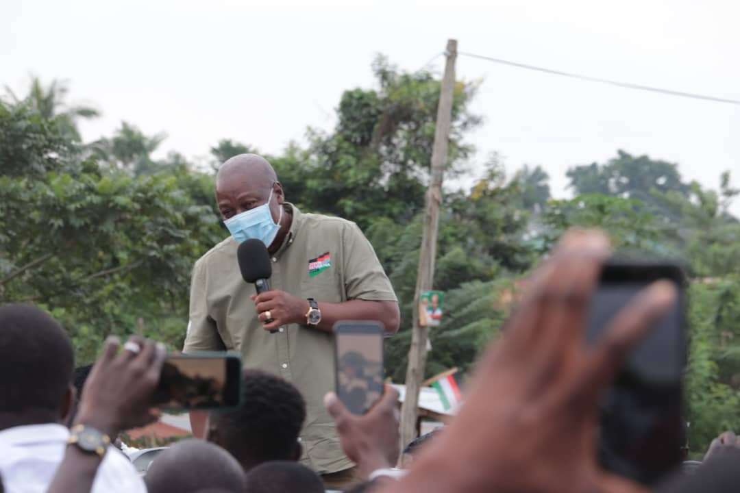 Upper West residents ecstatic as Mahama takes campaign to Wa - MyJoyOnline