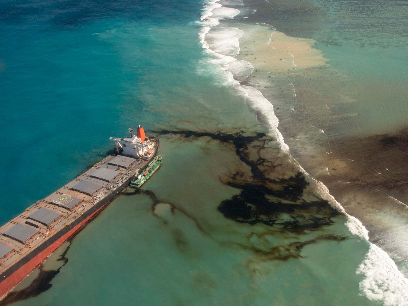 Mauritius arrests captain of ship that spilled oil - MyJoyOnline.com