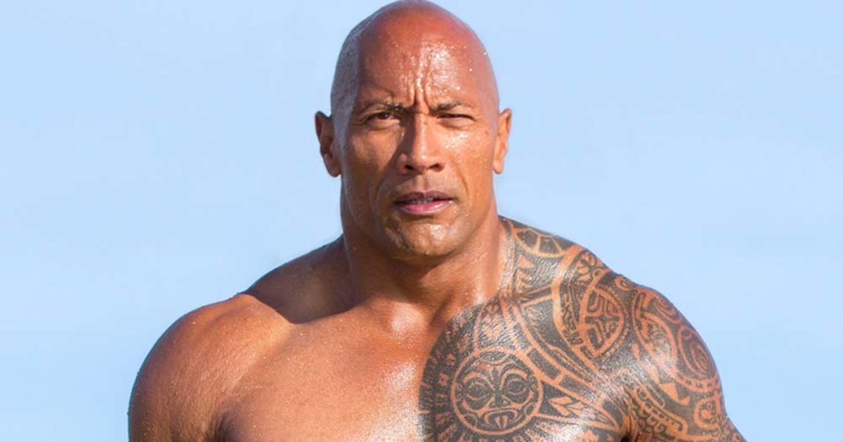 Dwayne 'The Rock' Johnson rips off electric gate with bare hands to ...