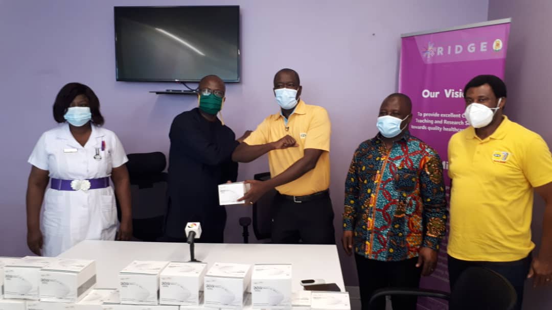 MTN Foundation donates 3000 face masks to Greater Accra Regional ...