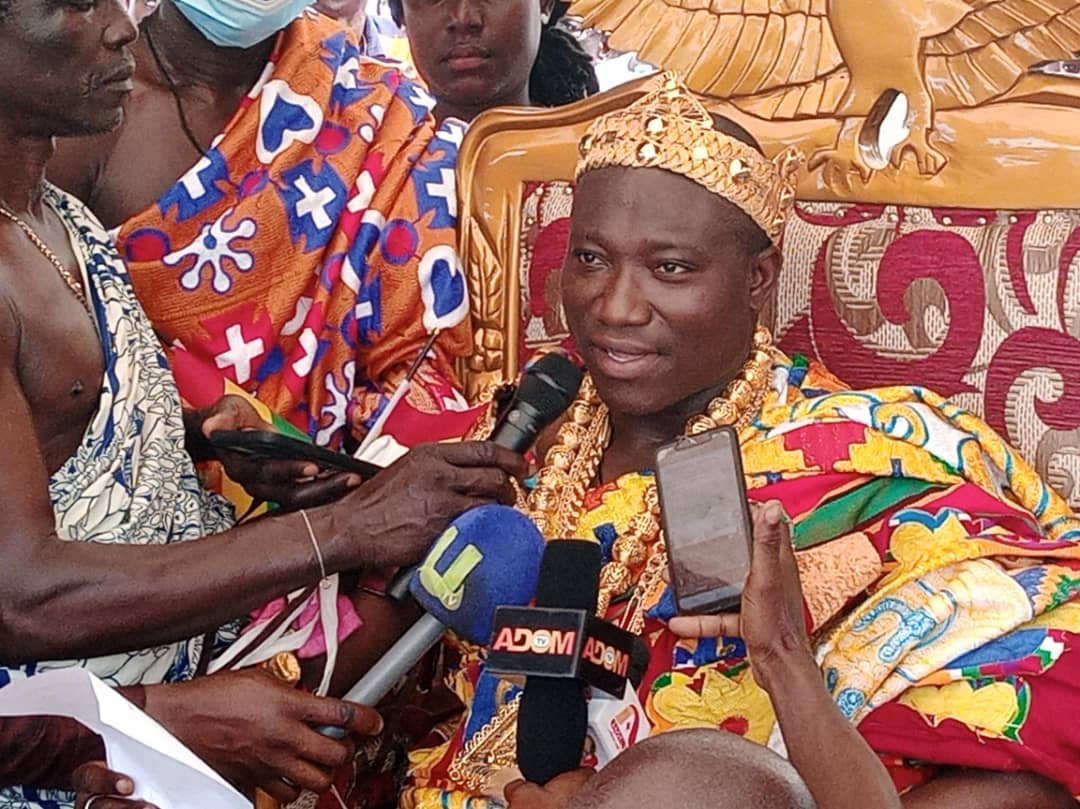 Aowin Paramount Chief appeals to Akufo-Addo to give a facelift to Enchi ...