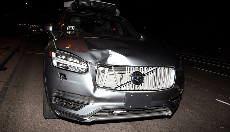 Uber safety driver charged over death of pedestrian who was struck by ...
