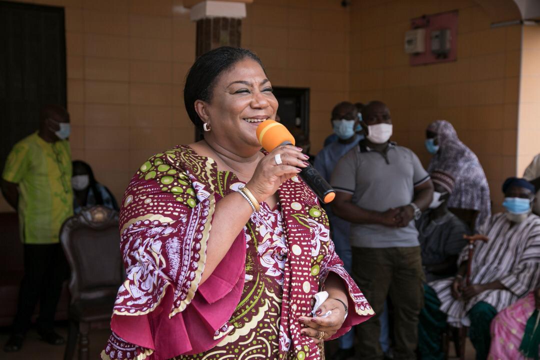 Vote massively for NPP to do more - First lady urges Adentan ...