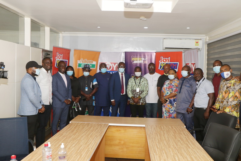 Photo Story: GFA boss calls on Multimedia Group - MyJoyOnline