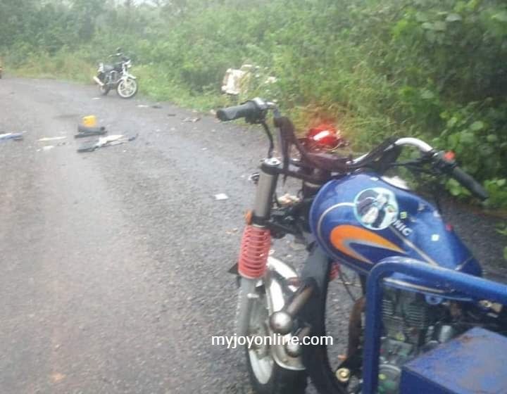 Tricycle rider dies in crash on Wiawso-Nsawora road - MyJoyOnline