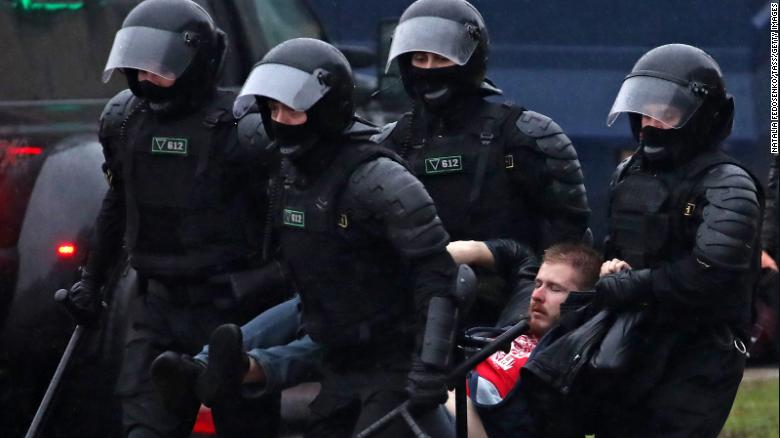 Belarus allows police to use lethal weapons at mass anti-government ...
