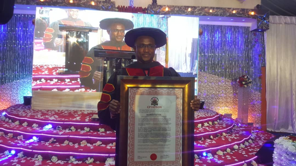 Bishop Charles Hackman honoured at leadership awards - MyJoyOnline