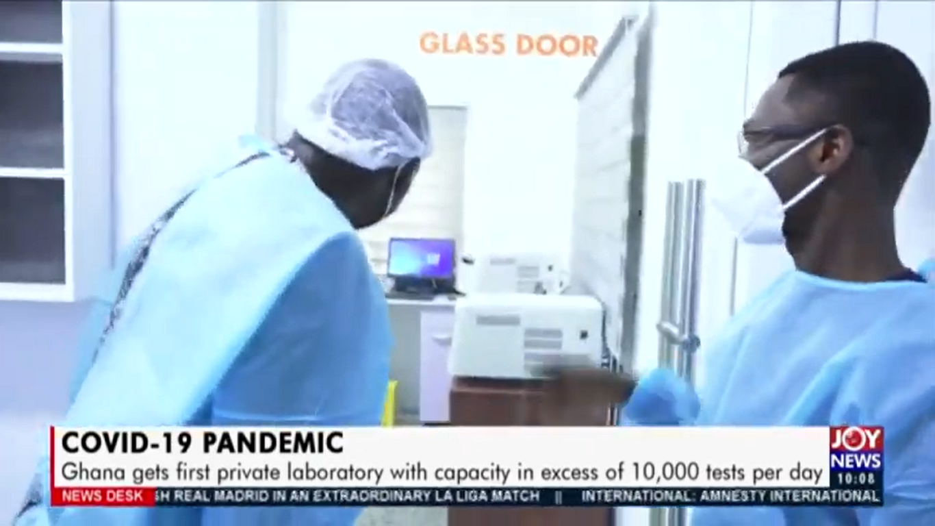 Ghana gets first soley Covid-19 testing laboratory with capacity to ...