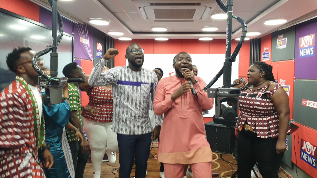Photos and video from Multimedia Choir's live worship - MyJoyOnline