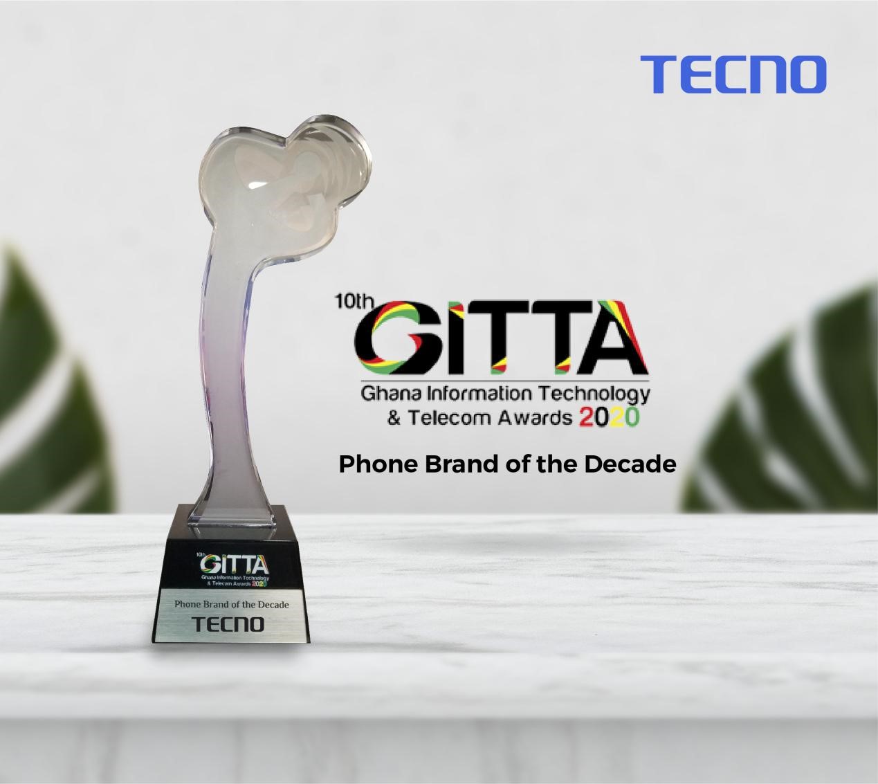 TECNO Mobile wins ‘Best Phone Brand of the Decade” at GITTA Awards ...