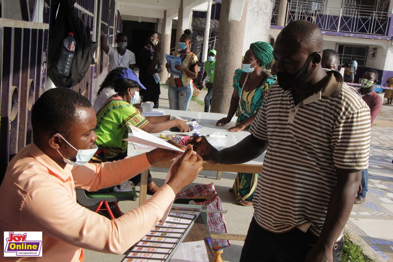 Photos: Ghanaians cast their ballots across the country - MyJoyOnline