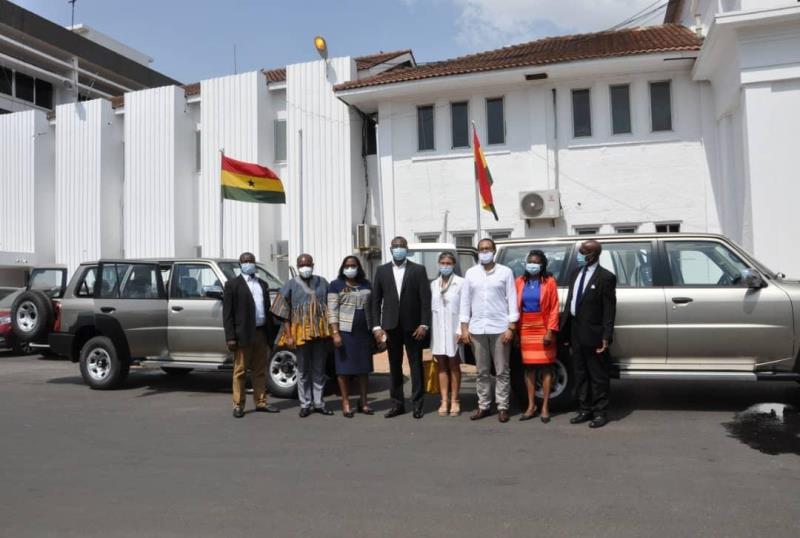ARAP hands over vehicles to CHRAJ for monitoring and evaluation ...