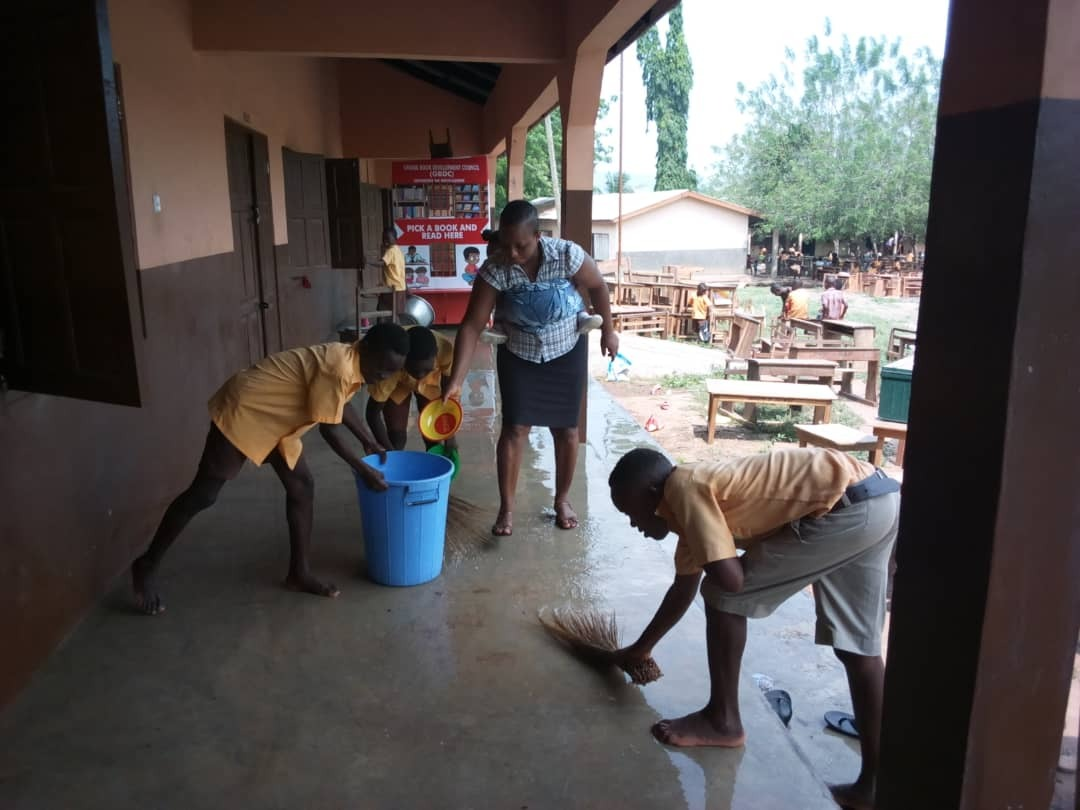 Majority of students in Adaklu Circuit resumes school without masks ...