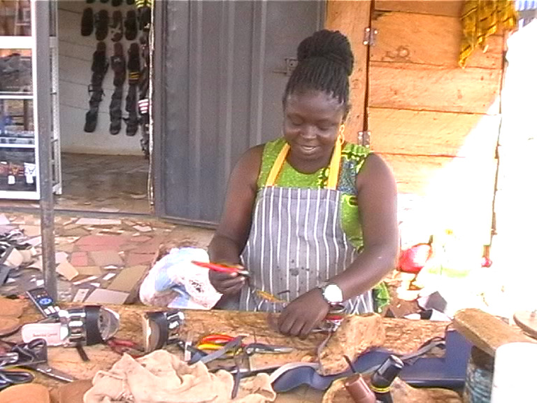 Young female shoemaker urges government to help young entrepreneurs ...