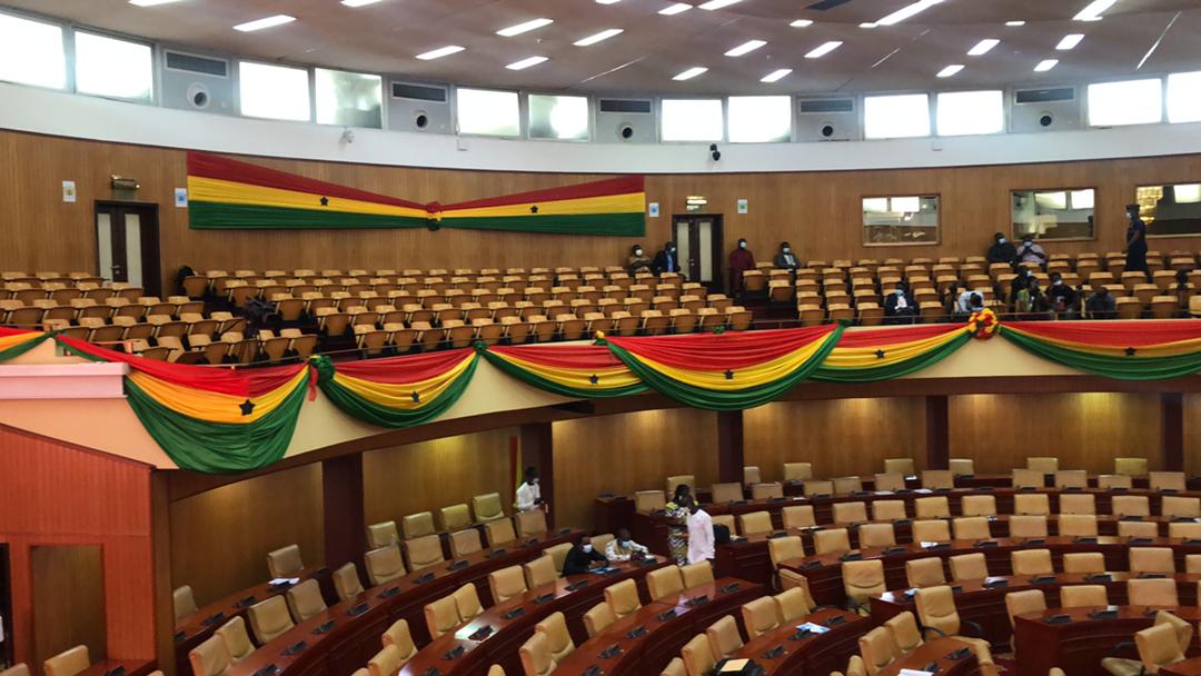 Photos: NPP MPs sleep in Parliament to secure majority side of Speaker ...