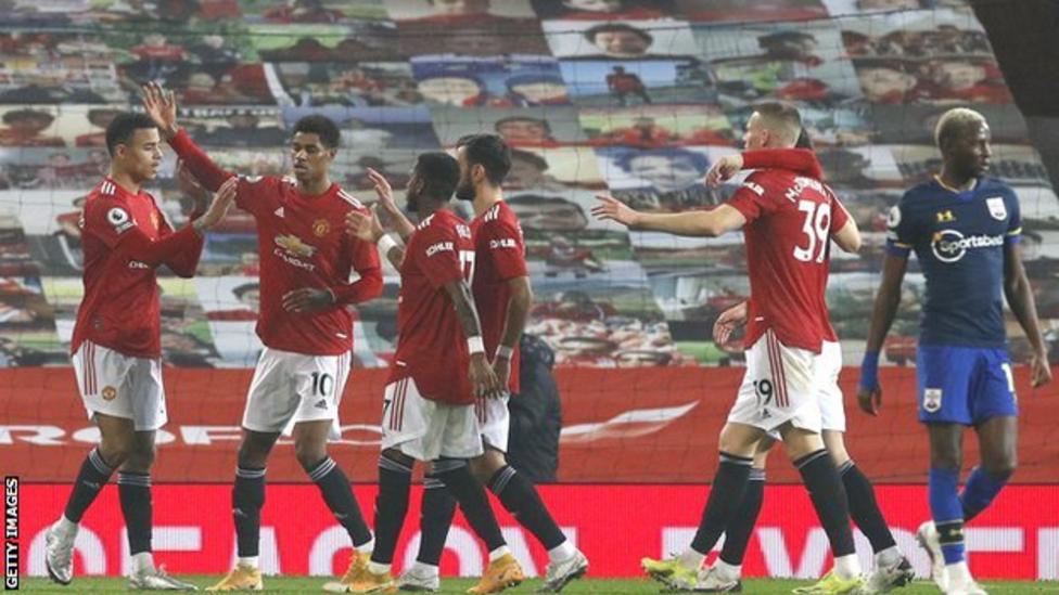 Man United score 9 in record-equalling win over Southampton - MyJoyOnline