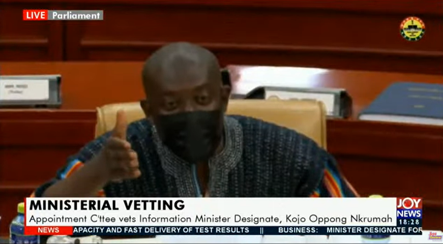 I have apologised for 'Papa no' comment - Kojo Oppong Nkrumah - MyJoyOnline