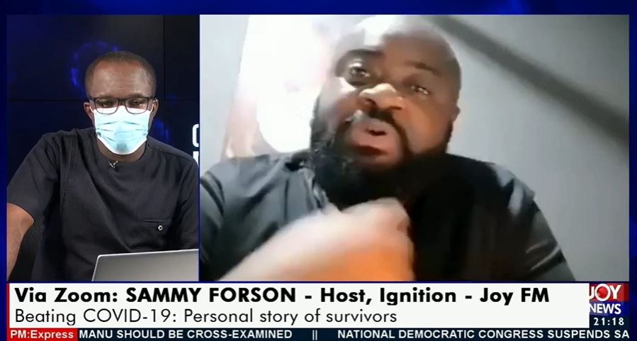 Covid-19: 'It felt like someone was standing on my chest' - Sammy ...