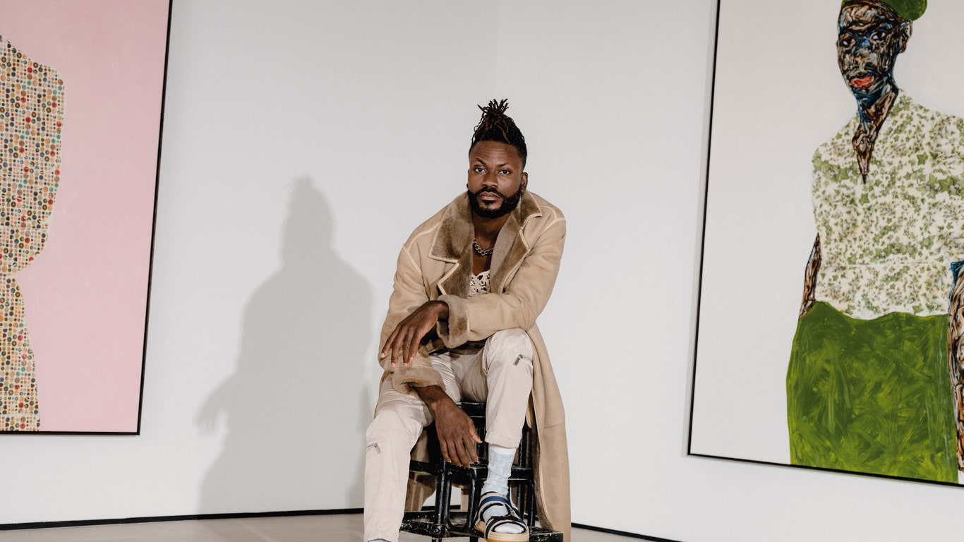 Figurative painter Amoako Boafo on his stratospheric rise - MyJoyOnline