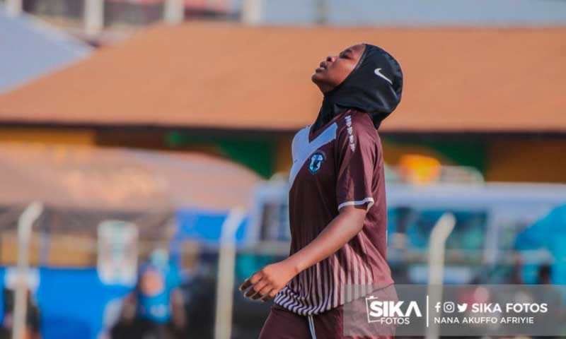 The story of how Anatu Sadat became the first female footballer to wear ...