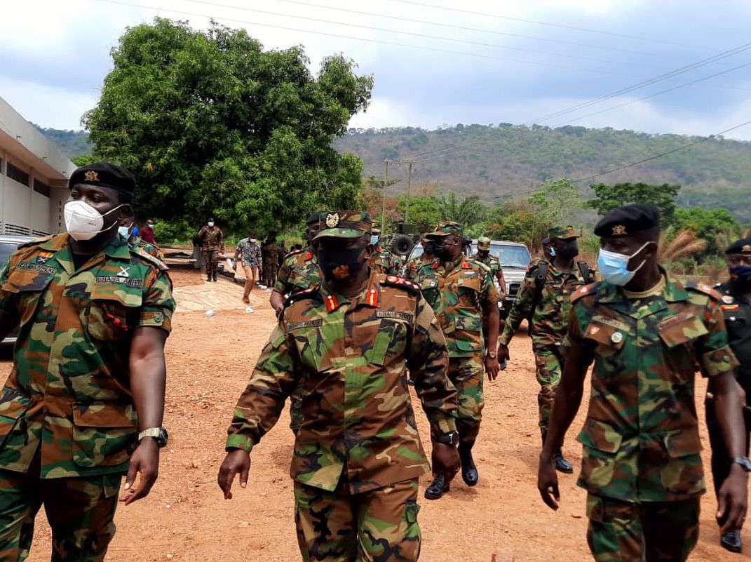 Chief of Army Staff tours Volta Region units - MyJoyOnline