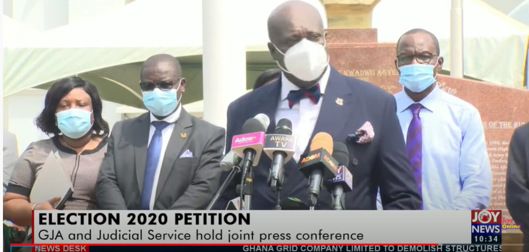 Playback: GJA and Judicial Sevice hold joint press conference - MyJoyOnline