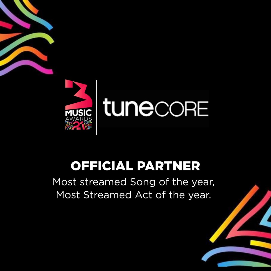 3Music Awards partners with TuneCore to present 'Most Streamed Song and ...