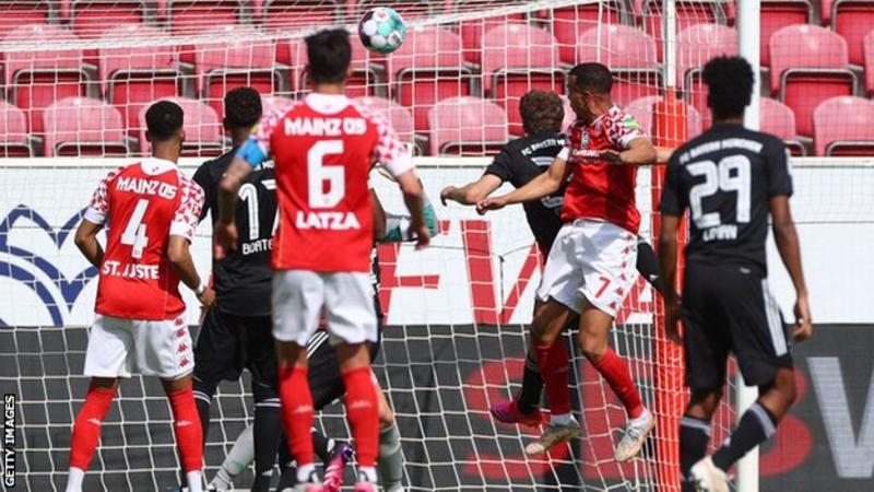 Bayern fail to clinch Bundesliga title after shock defeat at Mainz ...