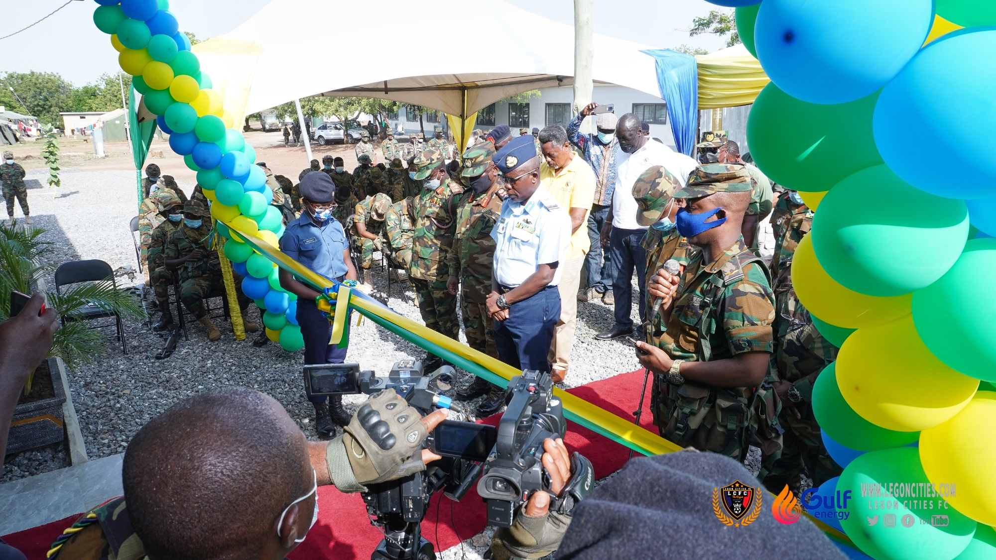 Legon Cities and Gulf Energy commission a 50-Bed facility for the Ghana ...