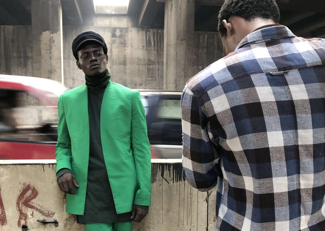 Creative Director turns homeless man into a model - MyJoyOnline