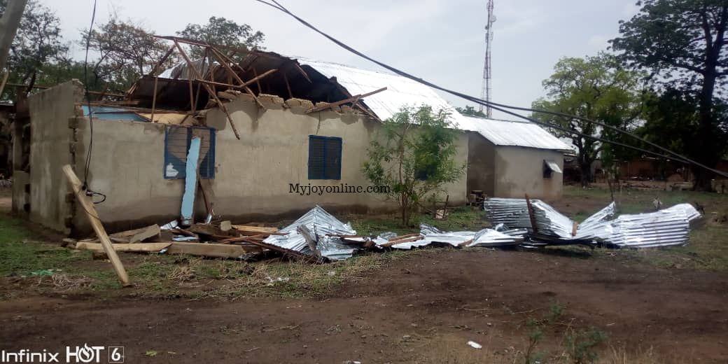 Residents, students in Yapei displaced after rainstorm - MyJoyOnline