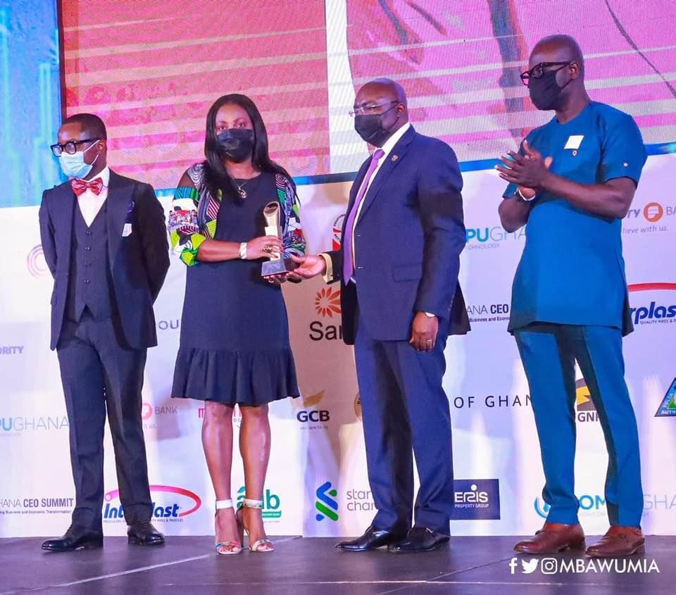 Vodafone CEO wins women leadership excellence award - MyJoyOnline