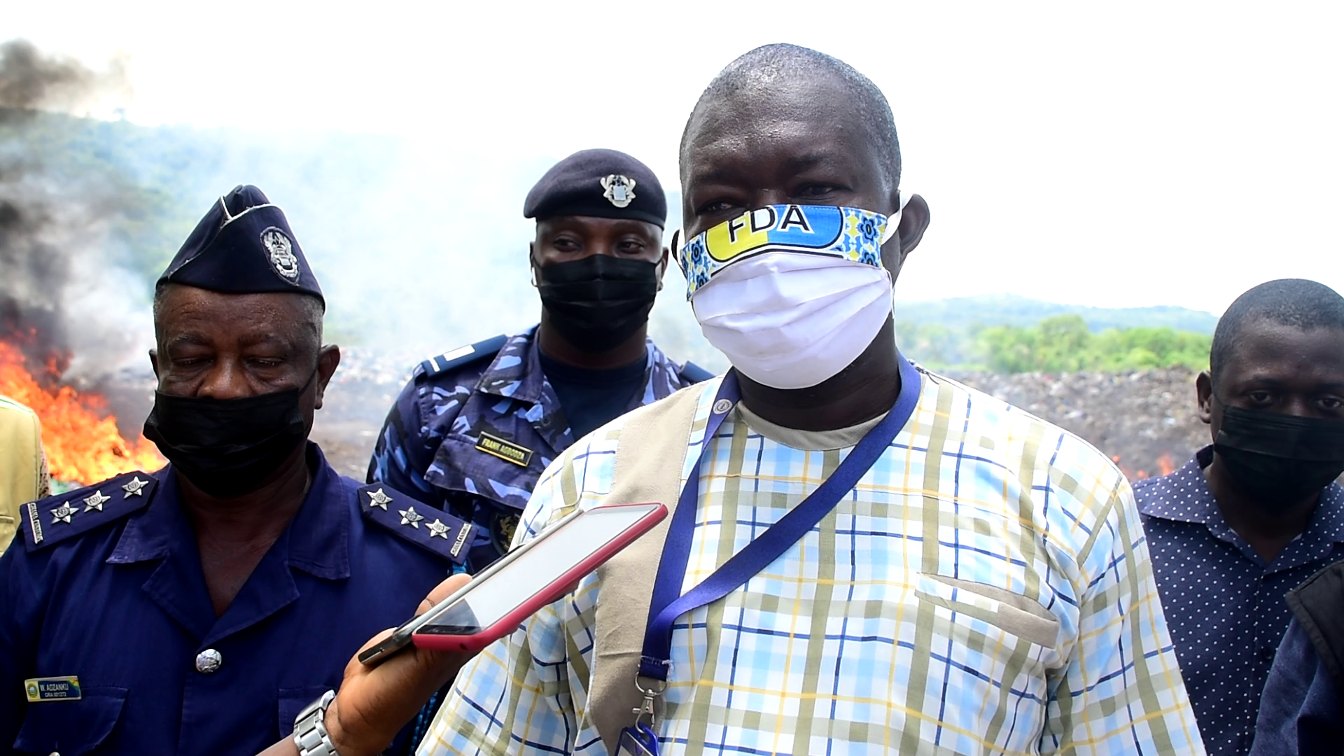 FDA safely disposes of confiscated products worth GH¢10m - MyJoyOnline.com