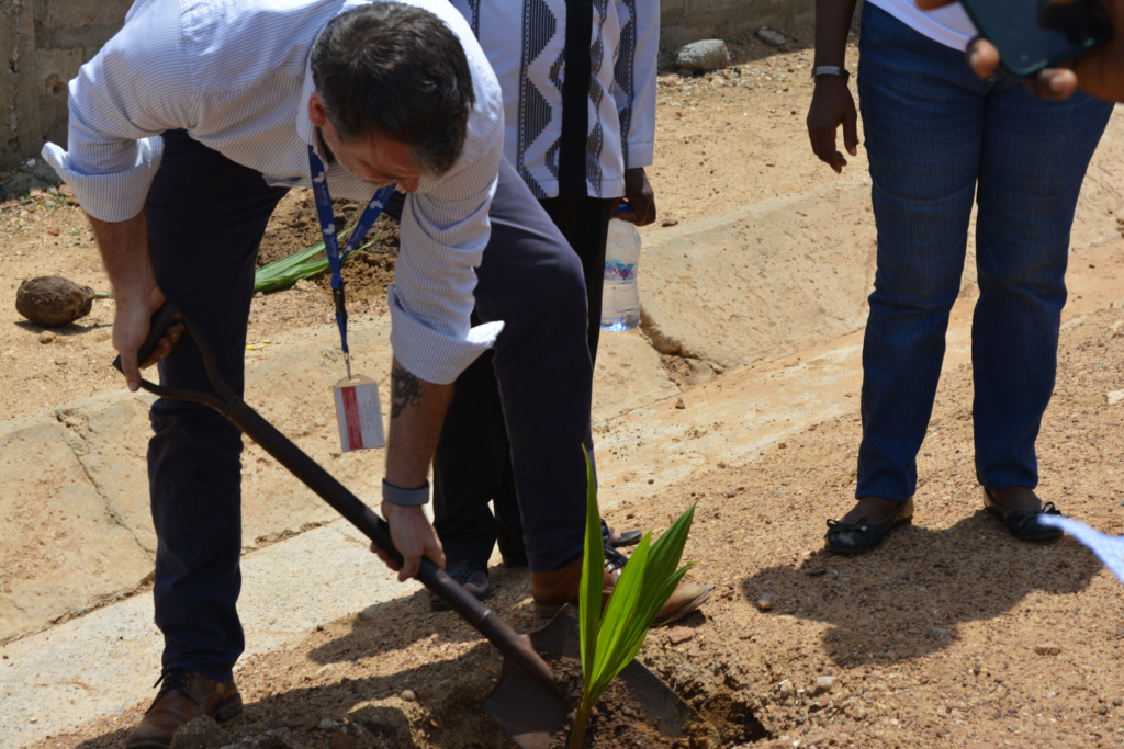Meridian Port Services greens Tema Manhean Primary School with 200 ...