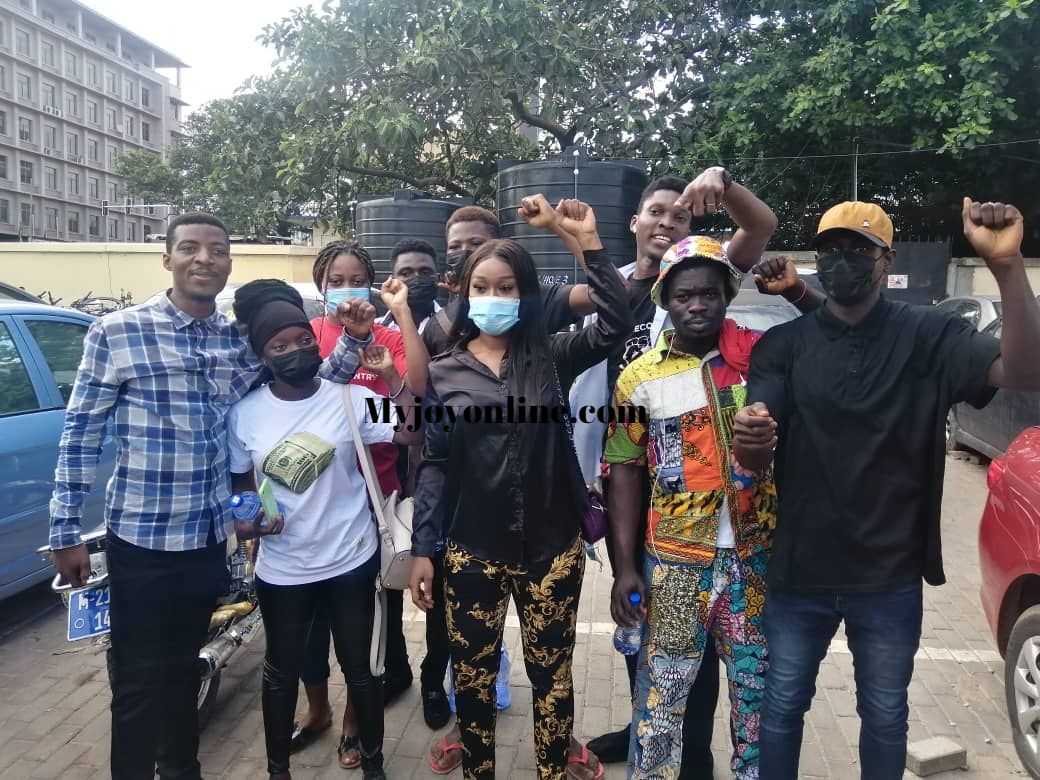 Efia Odo, 11 other #FixTheCountry campaigners granted bail - MyJoyOnline