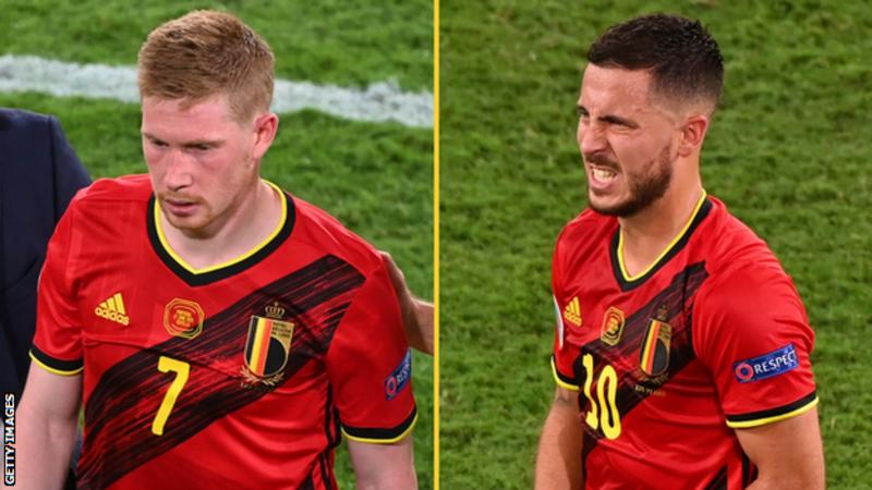 Eden Hazard & Kevin de Bruyne injury latest: Pair stay with Belgium ...