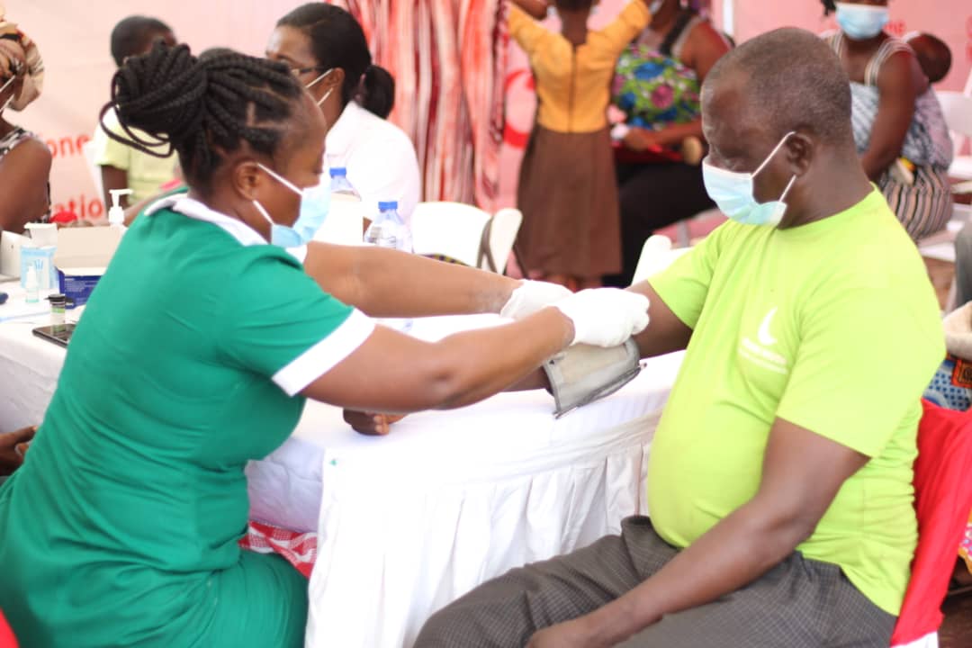 Vodafone Ghana Foundation takes Healthfest to Dawhenya - MyJoyOnline